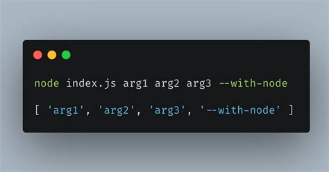 How To Take Command Line Arguments In Nodejs