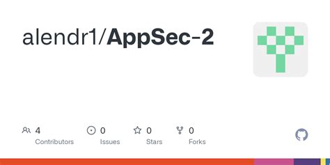 Github Alendr1appsec 2