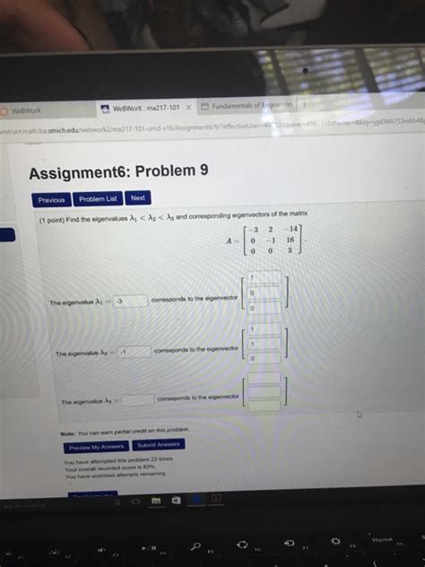 Solved Find The Eigenvalues Lambda1