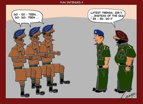 Funny Army Cartoon