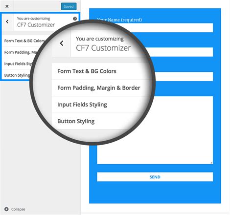 Introducing Cf7 Customizer Form Styling Via Wp Customizer