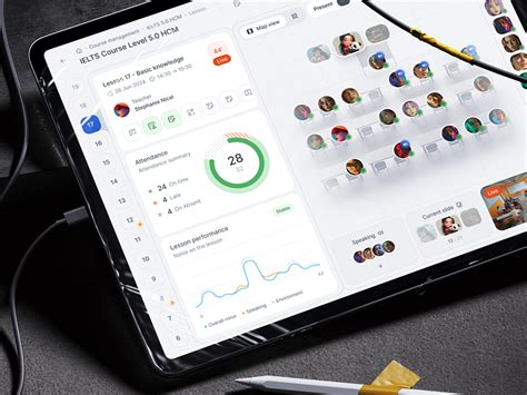 Teaching Lms Classroom Management Dashboard By Khoa Jak On Dribbble