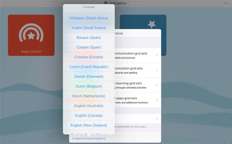 How To Access Other Grid Sets In Grid For IPad Smartbox Hub