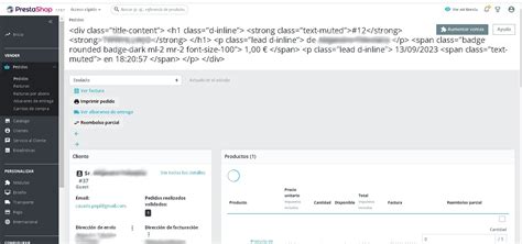 Ayuda Error En Backoffice En Seccion Pedidos Prestashop Download Instalación Actualización Y