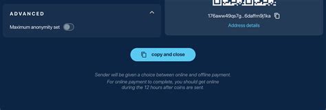 Receive Screen With Max Anonymity Set Switcher · Issue 704 · Beammw Beam Ui · Github