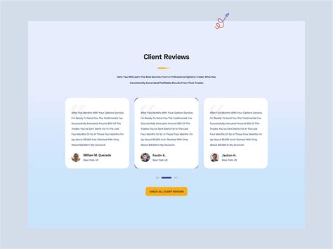 Testimonials Ui Design By Nasif Sabbir On Dribbble