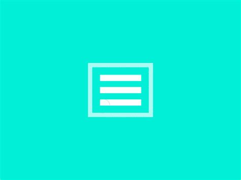 Hamburger Menu Animations On Behance Hamburger Menu Hamburger Lettering