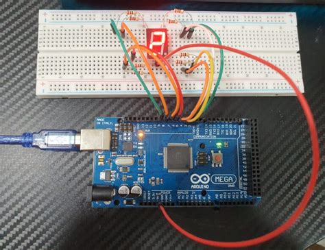 Simple Led Circuit With Arduino Mega R3 Science Math Discovery