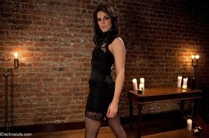 Ginger Gets Done In The Butt By A Metal Sex Implement As XXX Dessert