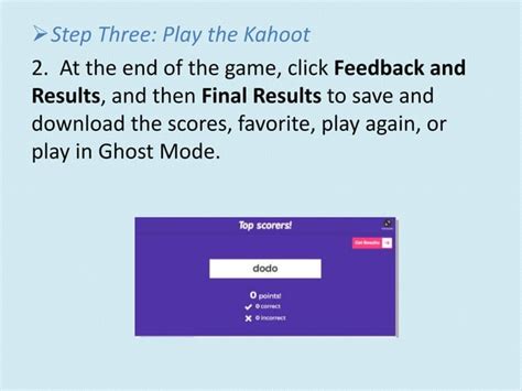 Kahoot Powerpoint Tutorial Pptx
