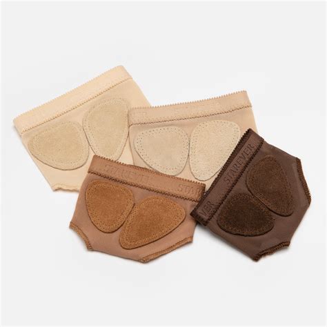 Womens Modern Dance Toe Pads Beige Golden Beige Starever Decathlon
