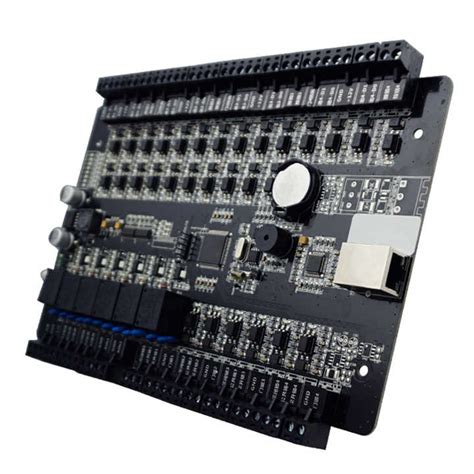 TCP IP Four Door Access Controller With Fire Alarm Port And Burglar Alarm Port And SDK Free