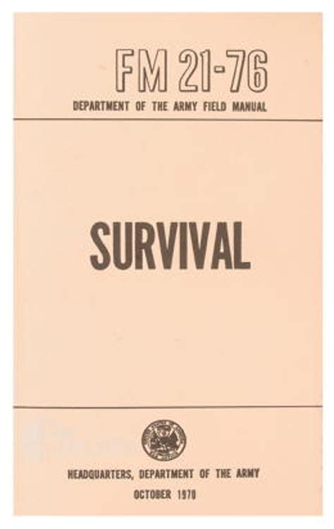 Survival Manual Bk093 Army Barracks