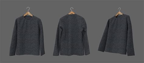 앞눈에 남성 롱 슬리브 티셔츠 모형 프린트 디자인 프리젠 테이션 3d 일러스트레이션 3d 렌더링 T 셔츠에 대한 스톡 사진 및 기타 이미지 Istock