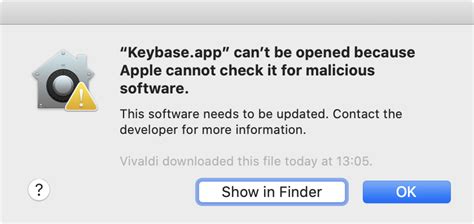 Macos Release 590 Is Not Properly Notarized · Issue 24741