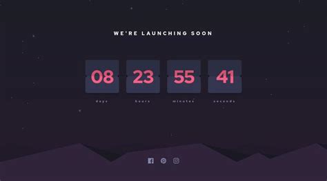 Frontend Mentor Launch Countdown Timer Using Nextjs Coding Challenge