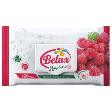 Belux Wet Wipes Raspberry 120s Superb Hyper