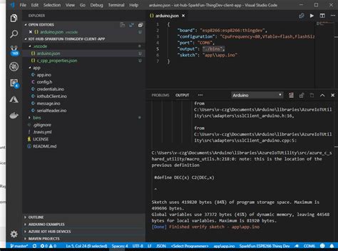 Open Sketchbinssketchbins Verifying Error · Issue 683 · Microsoftvscode Arduino · Github