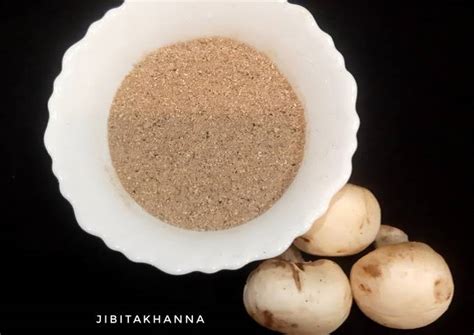 Mushroom Powder Recipe By Jibita Khanna Cookpad