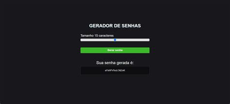 Github Hudson512gerador De Senhas
