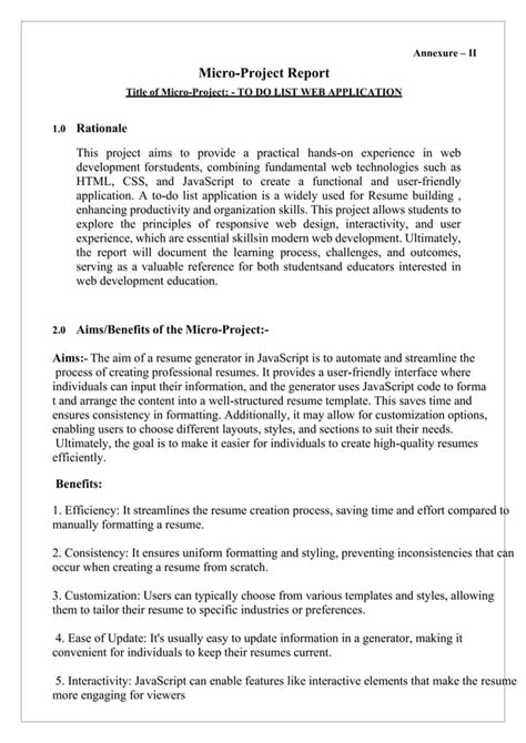 Microprojectcss Resumepdf Client Side Scripting Pdf