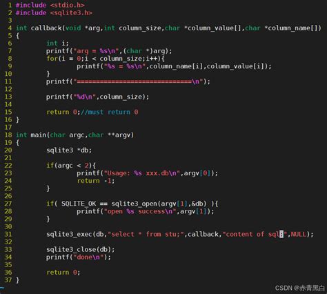 Sqlite C代码执行sql语句sqlite C语言接口执行sql语句 Csdn博客
