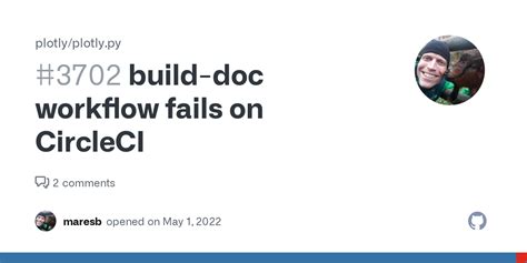 Build Doc Workflow Fails On CircleCI Issue 3702 Plotly Plotly Py