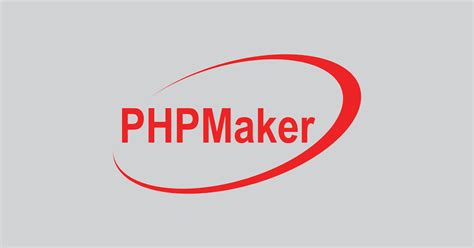 PHPMaker PHP Code Generator PHP Framework