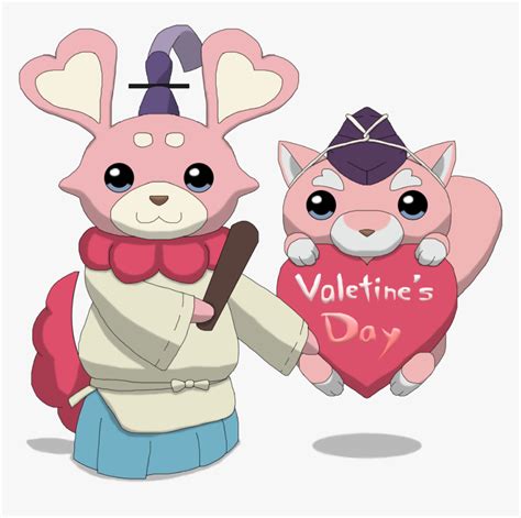 Yo Kai Watch Pinkipoo And Shmoopie Shmoopie Yokai Hd Png Download Kindpng