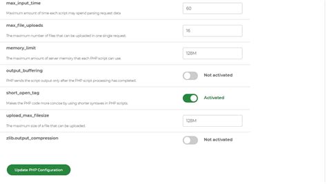 Allowed Php Memory Size Exhausted 20i Support Database