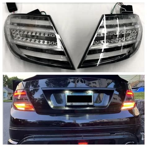 W204 Led Rear Lamp Lights For Mercedes Benz C Class C180 C200 C300 C250