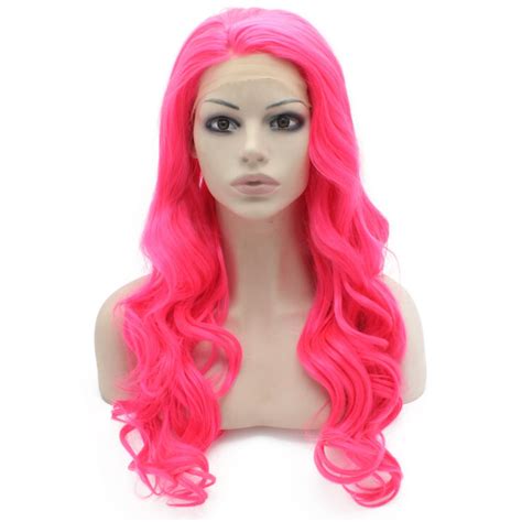 Bright Pink Wig Light Pink Wig