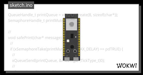 消息队列作业 Wokwi ESP32 STM32 Arduino Simulator