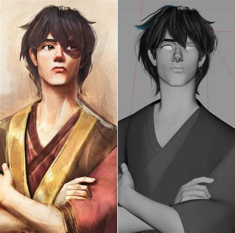 ENG TUTORIAL NPR Painterly Arcane Spiderverse FlippedNormals