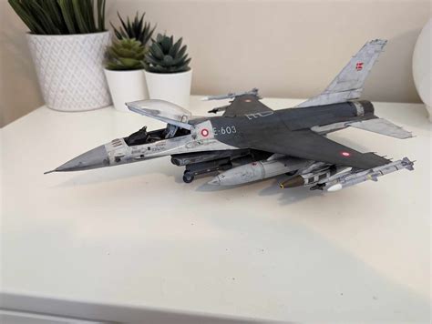 My First Ever Model 1 48 Rdaf F 16a Mlu R Modelmakers