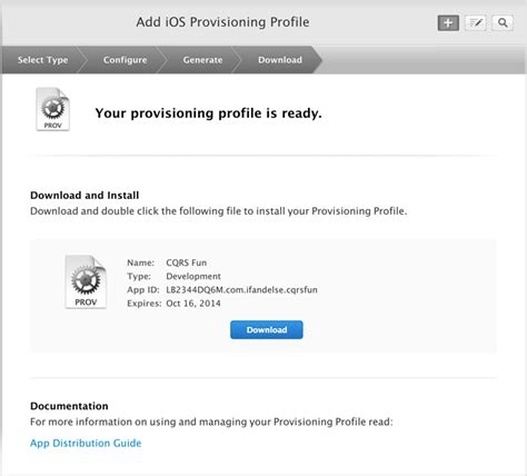 How To Create And Import An Ios Provisioning Profile Using T