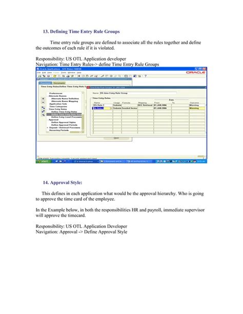 Otl Oracle Time And Labor PDF Business Business And Finance