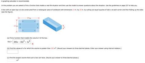 Answered A Graphing Calculator Is Recommended In This Problem You Are