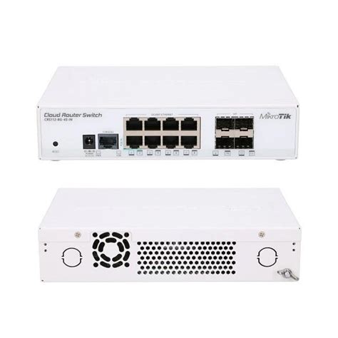 Mikrotik X Gigabit Ethernet Smart Switch X SFP Cages MHz CPU CRS G S IN