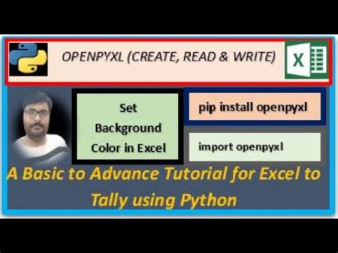 OPENPYXL CREATE READ WRITE Set Background Color In Excel YouTube