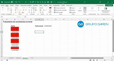 Aprende a usar la función HOY de Excel con nuestro tutorial