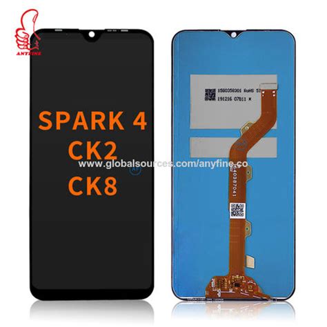 Buy Wholesale China Lcd Display Touch Screen Assembly For Tecno Spark 4 Kc8 Kc2 Kc2j Cc7 X650