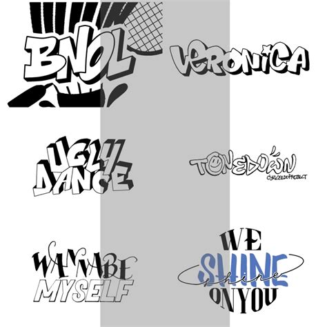 영문 로고 타이포그래피 커미션 라차 Crepe