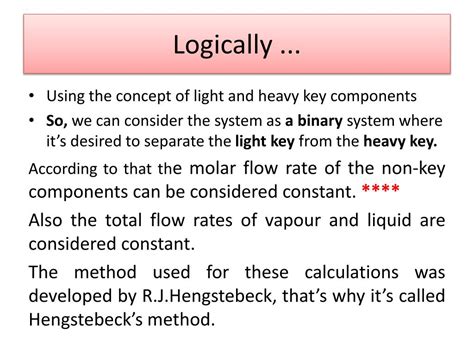 PPT Distillation V Multicomponent Distillation PowerPoint Presentation ID