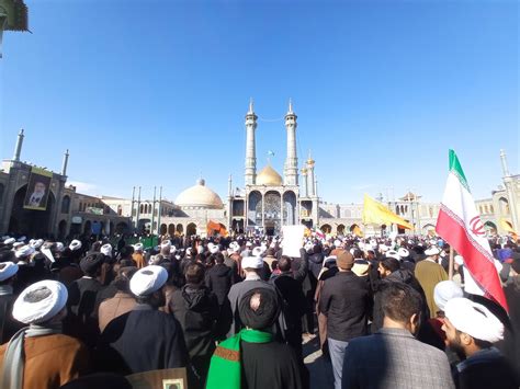 فیلم تصاویری از اجتماع پرشور مردم قم در حمایت از مرجعیت و رهبر معظم انقلاب خبرگزاری حوزه