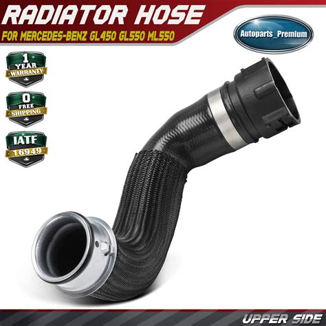 1x Upper Radiator Hose For Mercedes Benz Gl450 2013 2014 Gl550 Gle63