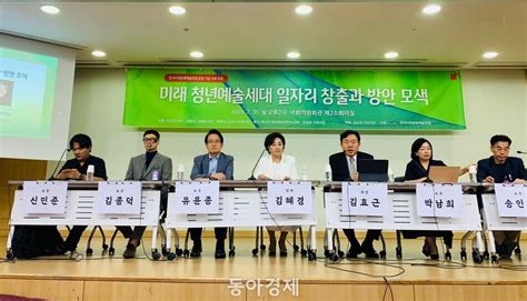 ˝순수 문화예술계 단발성 탈피 근본 정책개선 필요˝동아경제