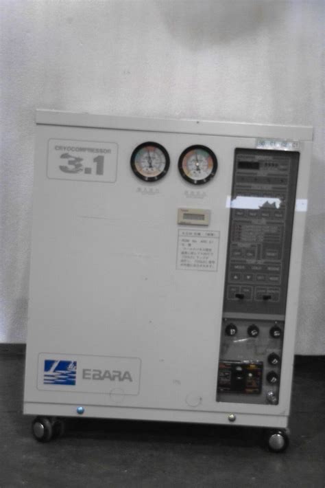 Ebara Cryocompressor Unit 31ha31sold As Is No Return Free Ship Ebay