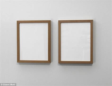 Empty Sculpture Stand And Blank Canvas Are Main Attractions At Invisible Art Exhibition