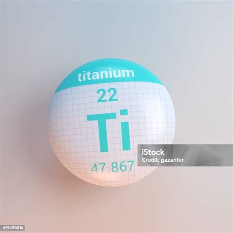 3d 렌더링 주기율표 아이콘 티타늄 0명에 대한 스톡 사진 및 기타 이미지 0명 과학 교육 Istock